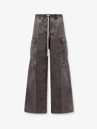 Rick Owens Cotton Double Cargo Jumbo Beas trousers - DRKSHDW - gender_Man