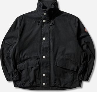 Cav Empt Men s Canvas Casual Zip Jacket Black
