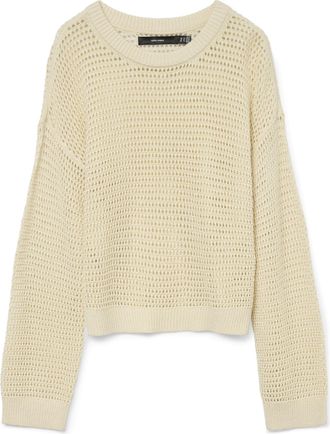 Vero Moda VMNEWMADERA LS O-Neck Pullover Boo