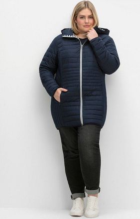 Sheego Allwetterjacke Steppjacke. leicht wattiert, mit Kapuze