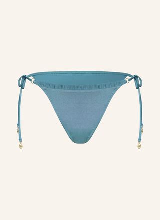 Watercult Watercult Triangel-Bikini-Hose Shimmering Solids blau