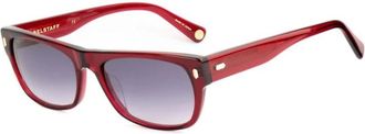 Belstaff Femme, Accessoires, Rouge, Taille: ONE Size Lunettes de soleil tendance &agrave; monture en ac&eacute;tate