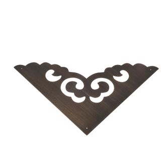 Angoily Vintage M&ouml;bel Eckenschutz aus Kupfer Antiker Dekorativer Kantenschutz f&uuml;r Schr&auml;nke Kommoden und Tische mit Chinesischem Retro-Design Langlebiger Schut