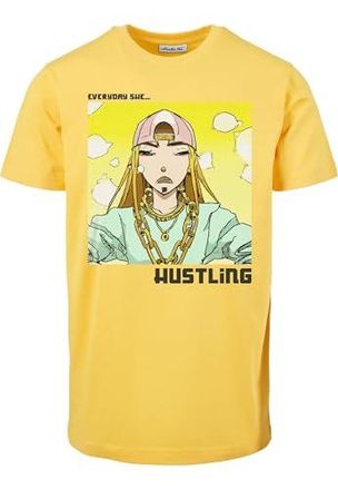 Mister Tee T-Shirt Everyday She Hustling, Taxi Yellow., L