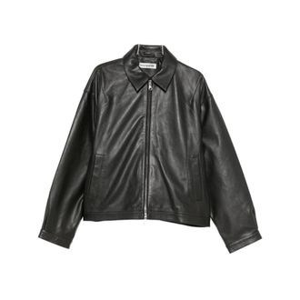 Cole Buxton Leichte Lederjacke - - Jackets - Herren - Schwarzk - M
