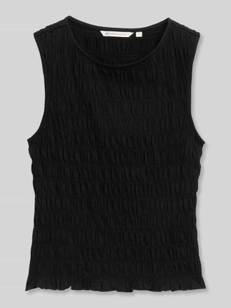Tom Tailor Denim Regular Fit Top aus Baumwoll-Mix