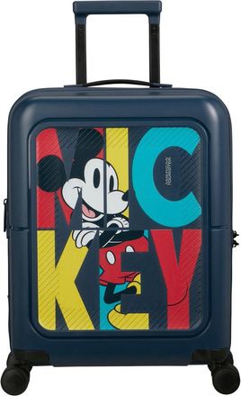 American Tourister Dashpop Disney - Spinner S, Erweiterbarer Handgepäck, 55 cm, 41/47 L, Mehrfarbig (Mickey Pop Letters)