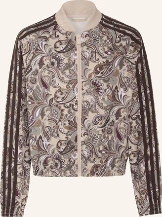 adidas Originals Adidas Originals Sst Paisley Originals Jacke, Locker Und K&uuml;rzer Geschnitten braun