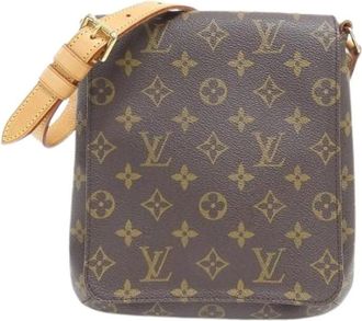 Louis Vuitton unisex, Pre-owned, Brun, Taille: ONE Size Sac bandoulière en toile Pre-owned
