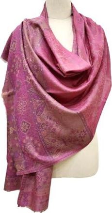 Lorenzo Cana Lorenzo Cana Pashmina 78709 &Eacute;charpe de luxe en cachemire pour femme 100 % cachemire jacquard tiss&eacute; Motif cachemire