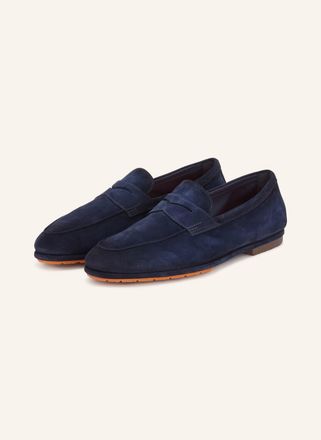 Santoni Penny-Loafer Carlo blau