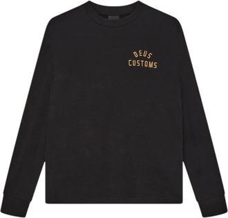 Deus Homme, Tops, Noir, Taille: M Engineer Ls