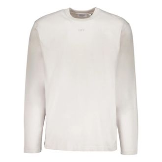 Off-white Langarm-T-Shirt - - Tops - Herren - Grau - XL