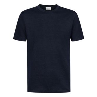 Profuomo Homme, Tops, Bleu, Taille: M T-Shirt Col Rond MC