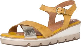 Marco Tozzi Marco Tozzi Damen 2-2-28779-24 Riemchensandalen, Gelb (Sun Comb 618), 38 EU