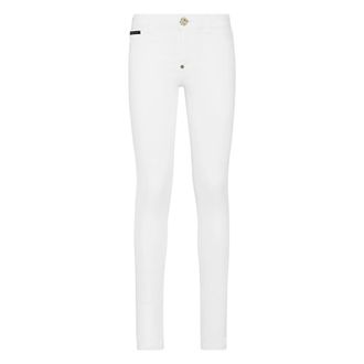 Philipp Plein Slim Fit Jeggings - - Jeans - Damen - Wei&szlig; - W27