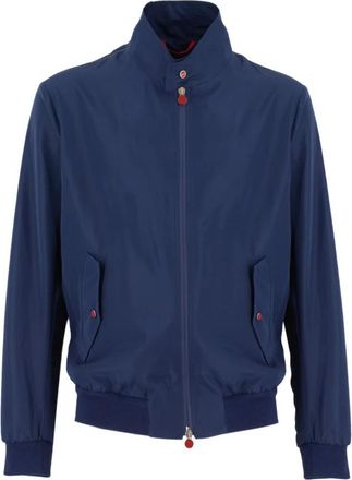 Kiton Homme, Vestes, Bleu, Taille: 3XL Veste L&eacute;g&egrave;re