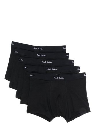 Paul Smith Shorts aus Bio-Baumwolle - Schwarz