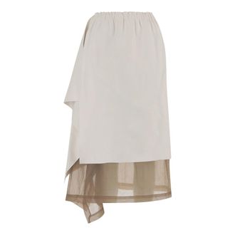Niccol&ograve; Pasqualetti Midi-Rock - - Skirts - Damen - Beige - S