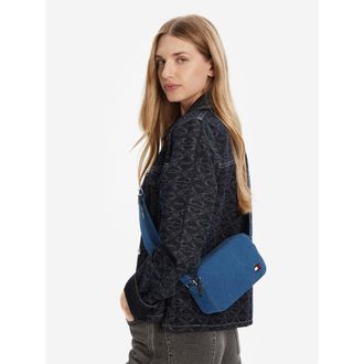 Tommy Jeans Handtasche Tommy Jeans Tjw Cool Denim Camera Bag AW0AW17874 Blau