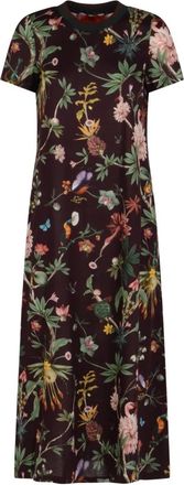 La DoubleJ Femme, Robes, Multicolore, Taille: 36 FR Robe Trap&egrave;ze Sportive