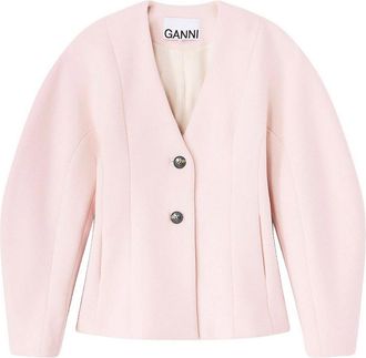 Ganni Blazer - Nude