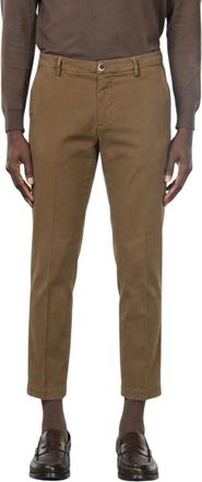 Mason's Pantalon Chino Milano - Homme - Pantalons - Brun - Taille: XL
