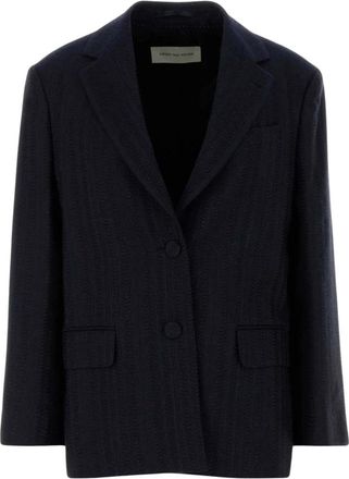 Dries Van Noten Damen, Jacken, Blau, SGr&ouml;&szlig;e