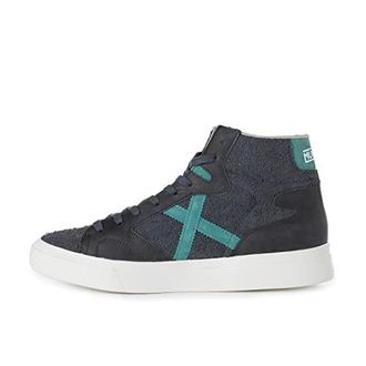 Munich Mixte Moebius Chaussure Bateau, Noir, 44 EU