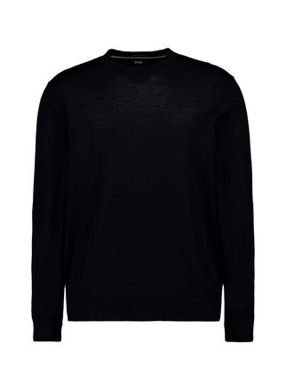 HUGO BOSS Herren Pullover schwarz