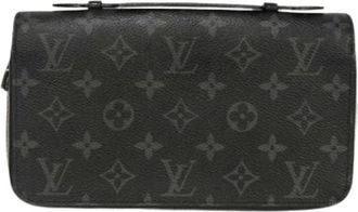 Louis Vuitton Portefeuille long (bi-pli) Pre-owned - Homme - Pre-owned - Noir - Taille: ONE Size
