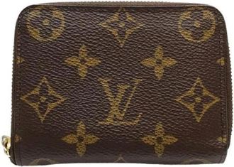 Louis Vuitton Porte-monnaie vintage monogramme doccasion - Femme - Pre-owned - Brun - Taille: ONE Size