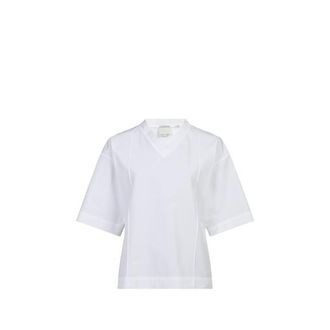 Calvin Klein T-shirt col V &agrave; ouverture dos en coton