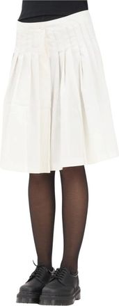 Dickies Femme, Jupes, Blanc, Taille: 36 FR Dellrose Midi Skirt