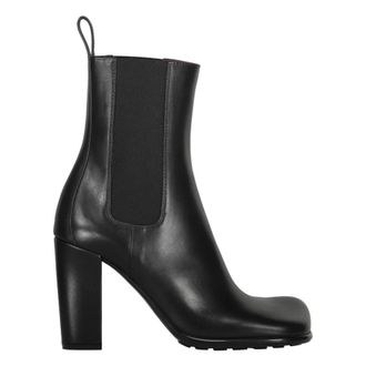 Bottega Veneta Storm Leder Stiefeletten - - Shoes - Damen - Schwarzk - 36 EU
