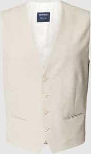 Mc Neal Slim Fit Weste mit Paspeltaschen