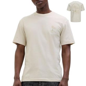 Jack & Jones Jack & Jones Jjsummer Vibes Tee SS Crew Neck, Beige Clair, XL