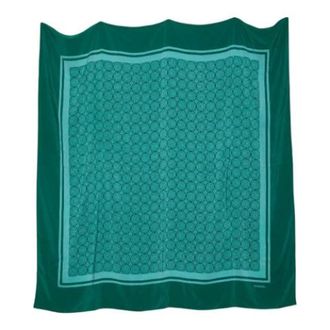 Chanel Pre-owned Stole - Femme - Pre-owned - Vert - Taille: ONE Size
