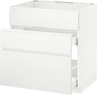 IKEA METOD / MAXIMERA Unterschr. f Spüle/3 Fronten/2Sch