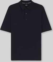 HUGO BOSS Regular Fit Poloshirt aus reiner Schurwolle Modell NOLANO
