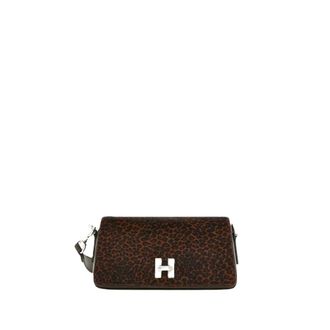 Hogan H-Turn Flap Bag Mini - Femme - Sacs - Brun - Taille: ONE Size
