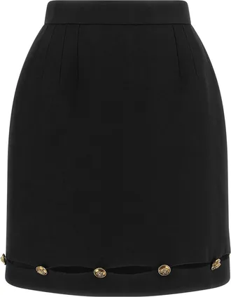Versace Mini Jupe - Noir