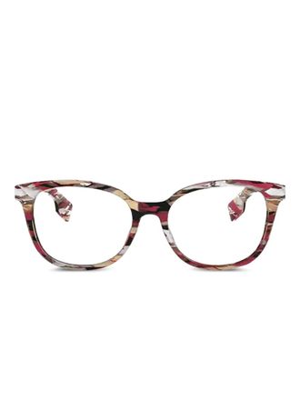 Burberry Sunglasses lunettes de vue à monture rectangulaire - Marron