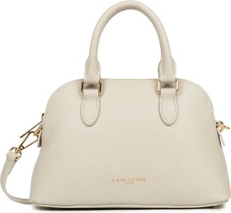 Lancaster Femme, Sacs, Blanc, Taille: ONE Size Sac Demi Lune Zipp&eacute; Sierra Jia