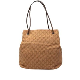 Gucci Pre-owned Sac cabas Gifford - Femme - Pre-owned - Brun - Taille: ONE Size