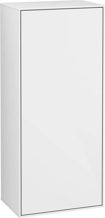 Villeroy & Boch Villeroy und Boch Finion Seitenschrank G56000, 418x936x270mm, Scharnier Links, mit LED- Beleuchtung, Farbe: White Matt Lacquer - G56000MT