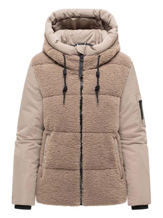 Marikoo Damen Winterjacke Elidee mit Teddypl&uuml;sch