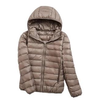 Generic Doudoune pour femme, doudoune pour femme - Doudoune l&eacute;g&egrave;re Doudounes dhiver avec fermeture &eacute;clair | Doudoune rembourr&eacute;e portable pour femme P&ecirc;che Camp