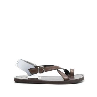 Dries Van Noten Homme, Chaussures, Brun, Taille: 41 EU Sandales Plates