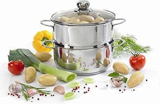 Krüger Krüger KEC20 Kartoffeldämpfer / Bio-Dünster 20 cm, 2.8 Liter